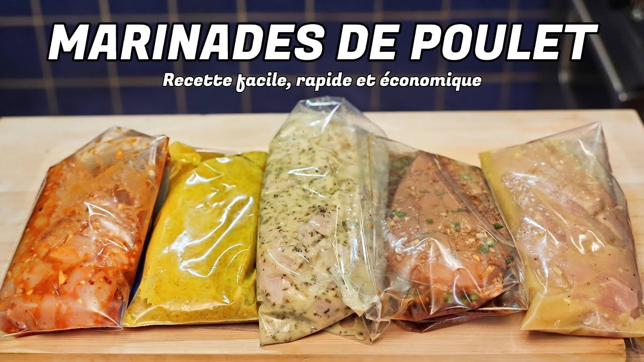 Découvrez ma recette de poulet mariné facile 🍗