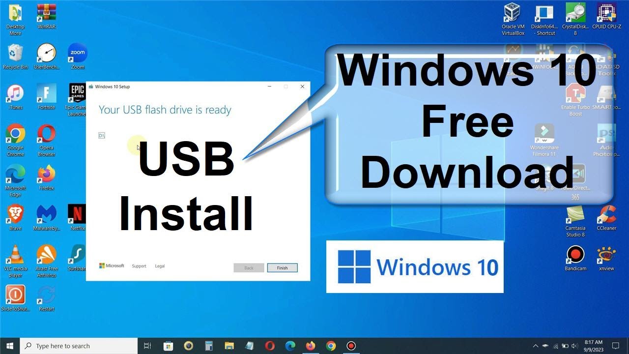 How to download Windows 10 USB Directly from Microsoft - USB Install ...