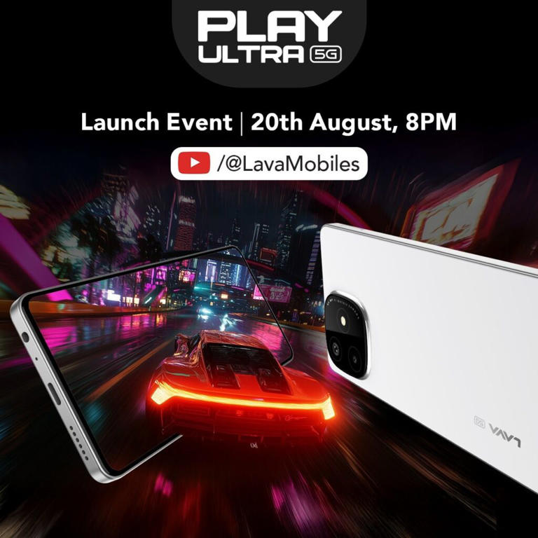 Lava Play Ultra 5G India Launch Later Today: Dimensity 7300, UFS 3.1 ...