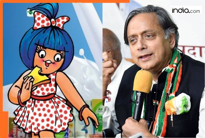 Amul Girl has a connection to Shashi Tharoor! The photo is of this ...