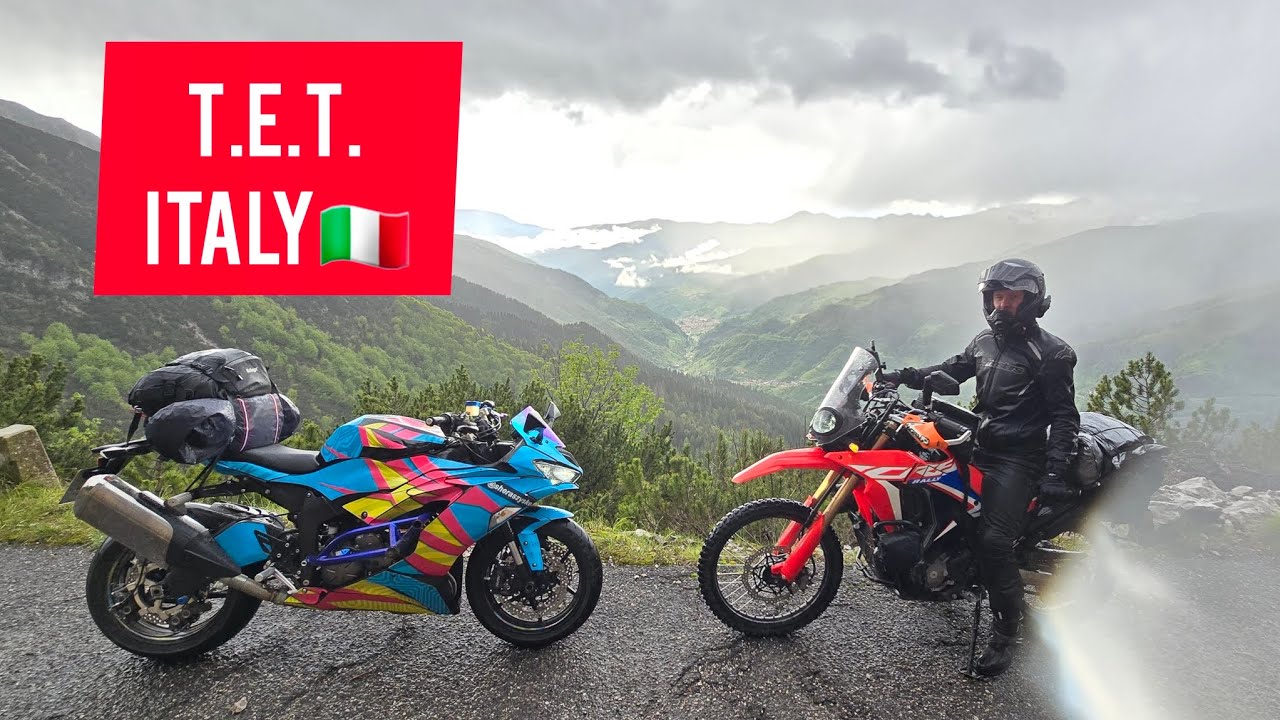 rans Euro Trail Italy ZX6R vs Honda