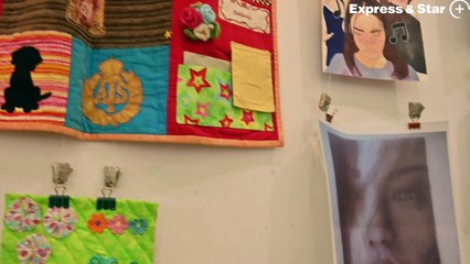 Susan Vickers visits exhibition which is her brainchild at ...