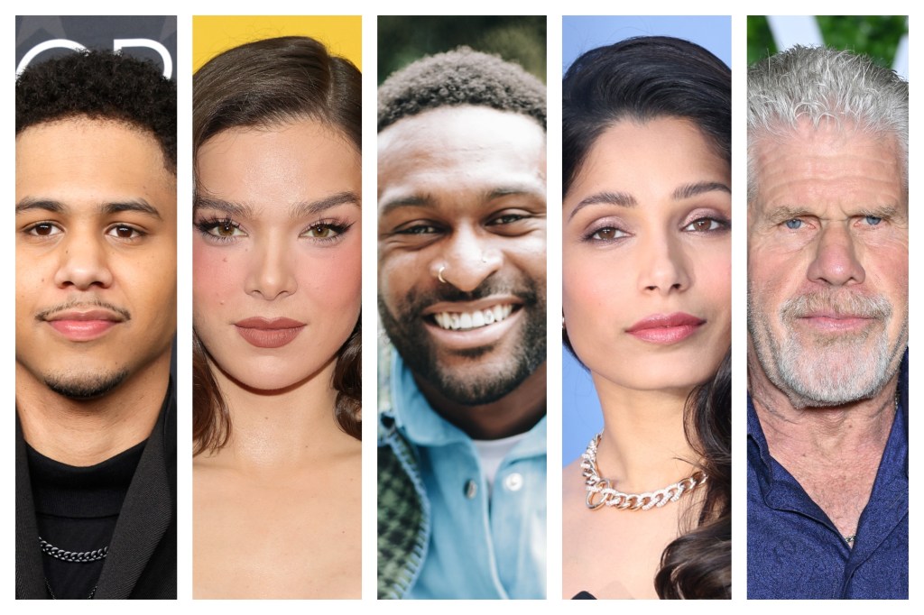 Hailee Steinfeld, Rhenzy Feliz, DK Metcalf, Freida Pinto & Ron Perlman ...