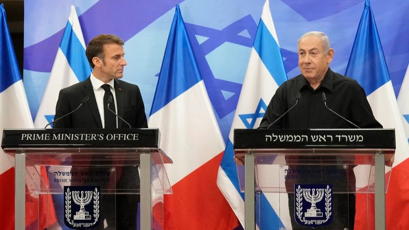 France hits back after Netanyahu accuses Macron of fuelling antisemitism