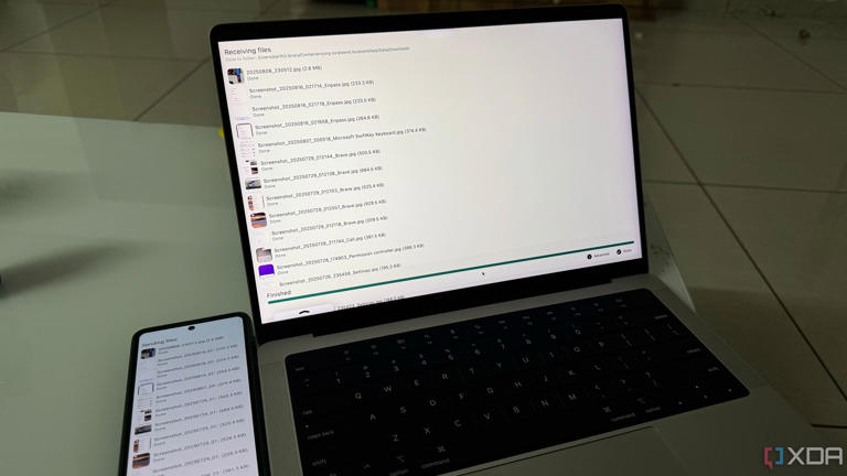 I use this free open-source app to share files between phones and PCs ...