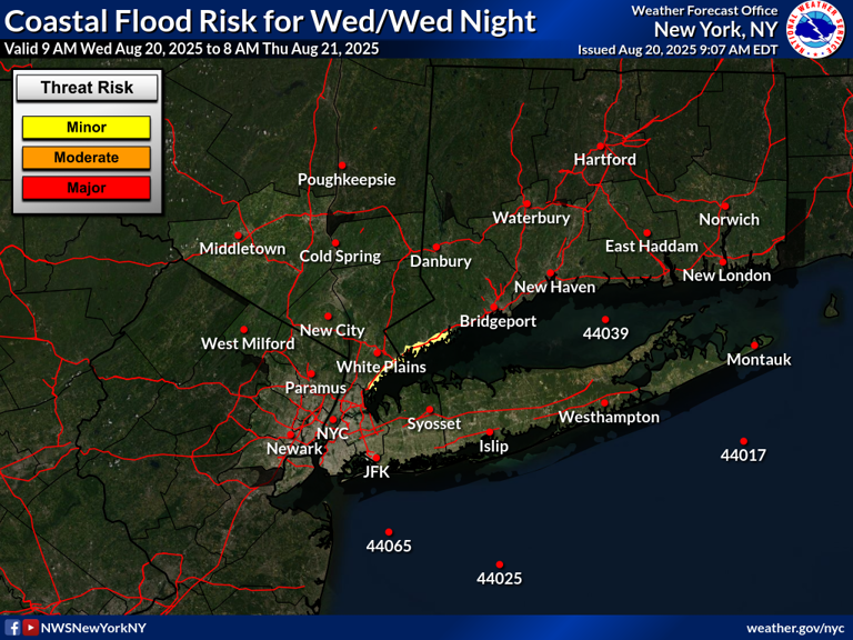 Hurricane Erin adds to flood risk, bringing rip currents, thunderstorms ...