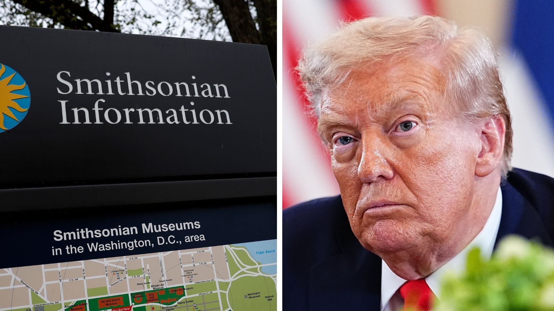 'He's trying to rewrite history': Trump claims Smithsonian focuses too ...