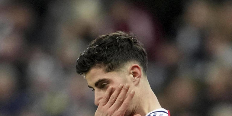 Varapalo para el Arsenal: Havertz, lesión de rodilla