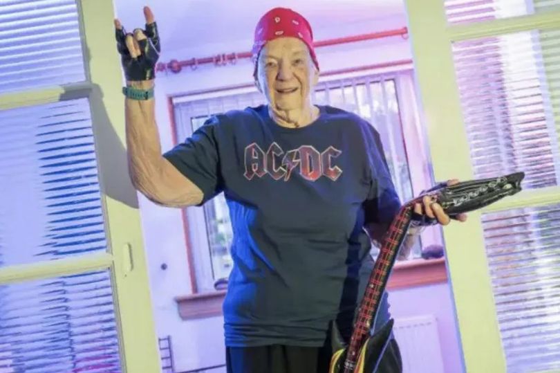 Rock-daft Edinburgh AC/DC fan, 87, defies health scare to make ...