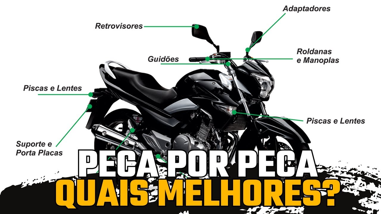 [Todas as Partes] As Melhores Marcas de Peças de Moto Paralelas