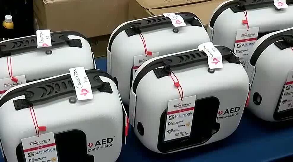 Northern Kentucky police officer saves man’s life using an AED