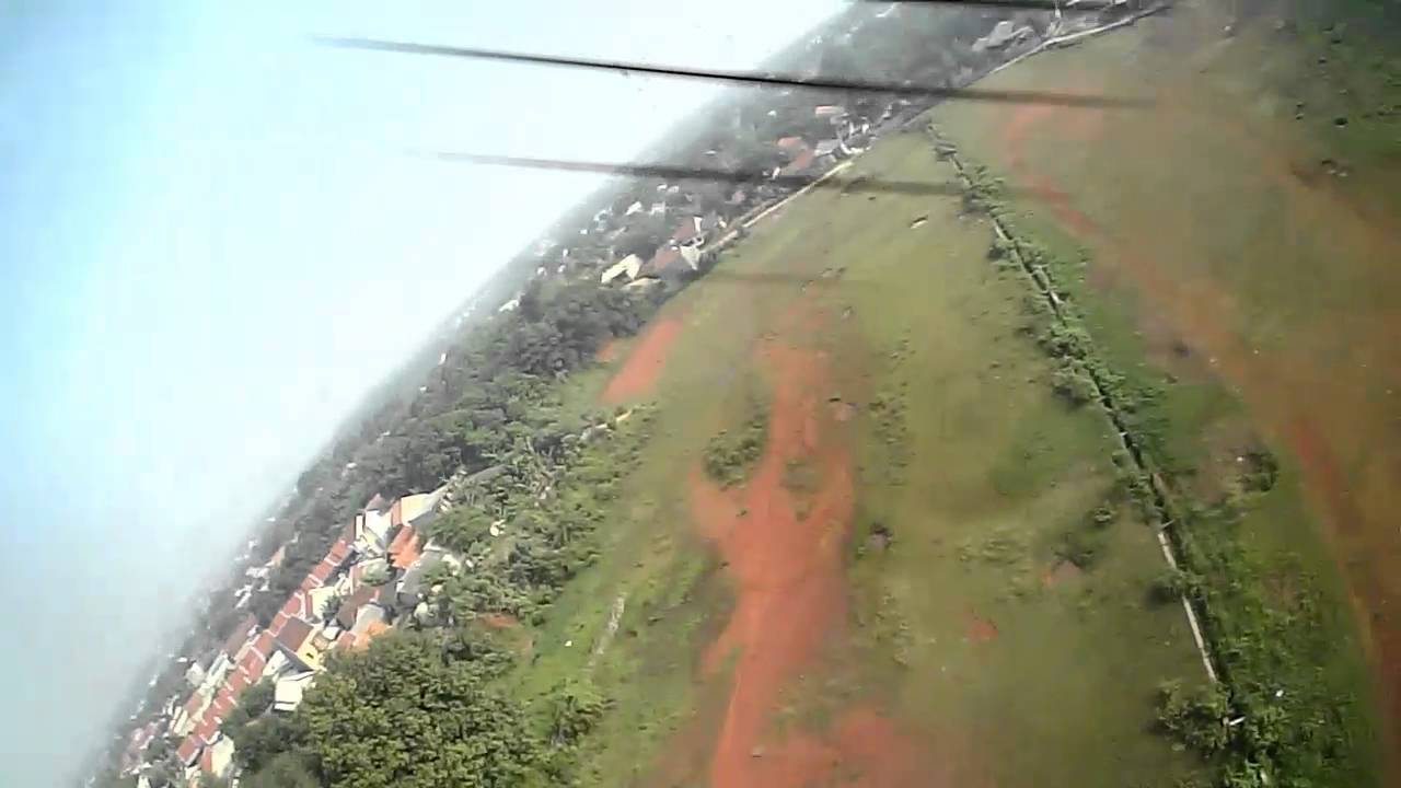Keychain 808 HD Camera POV Flight on Piper Cub RC Plane