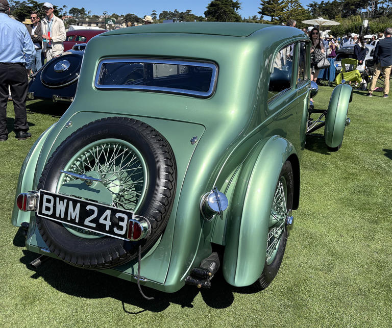 What Is This Detail On This Amazing Old One-Of-24 Aston Martin?