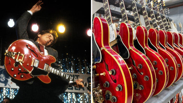Cesar Gueikian teases Gibson Custom Shop replica of Marty McFly’s “1955 ...