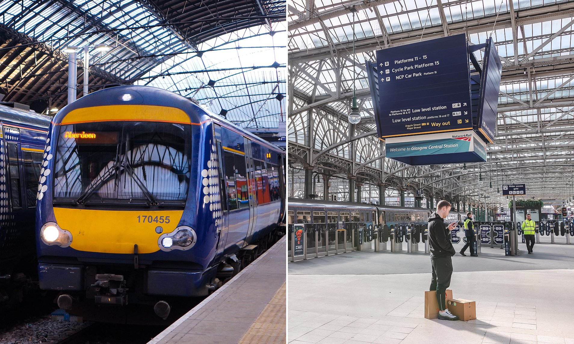 Travel chaos as major rail network is hit by outage - with ticket and ...
