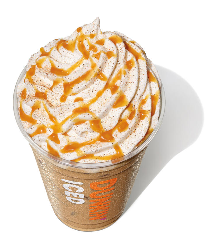 Dunkin' Pumpkin Spice Latte is back. See the full fall menu.