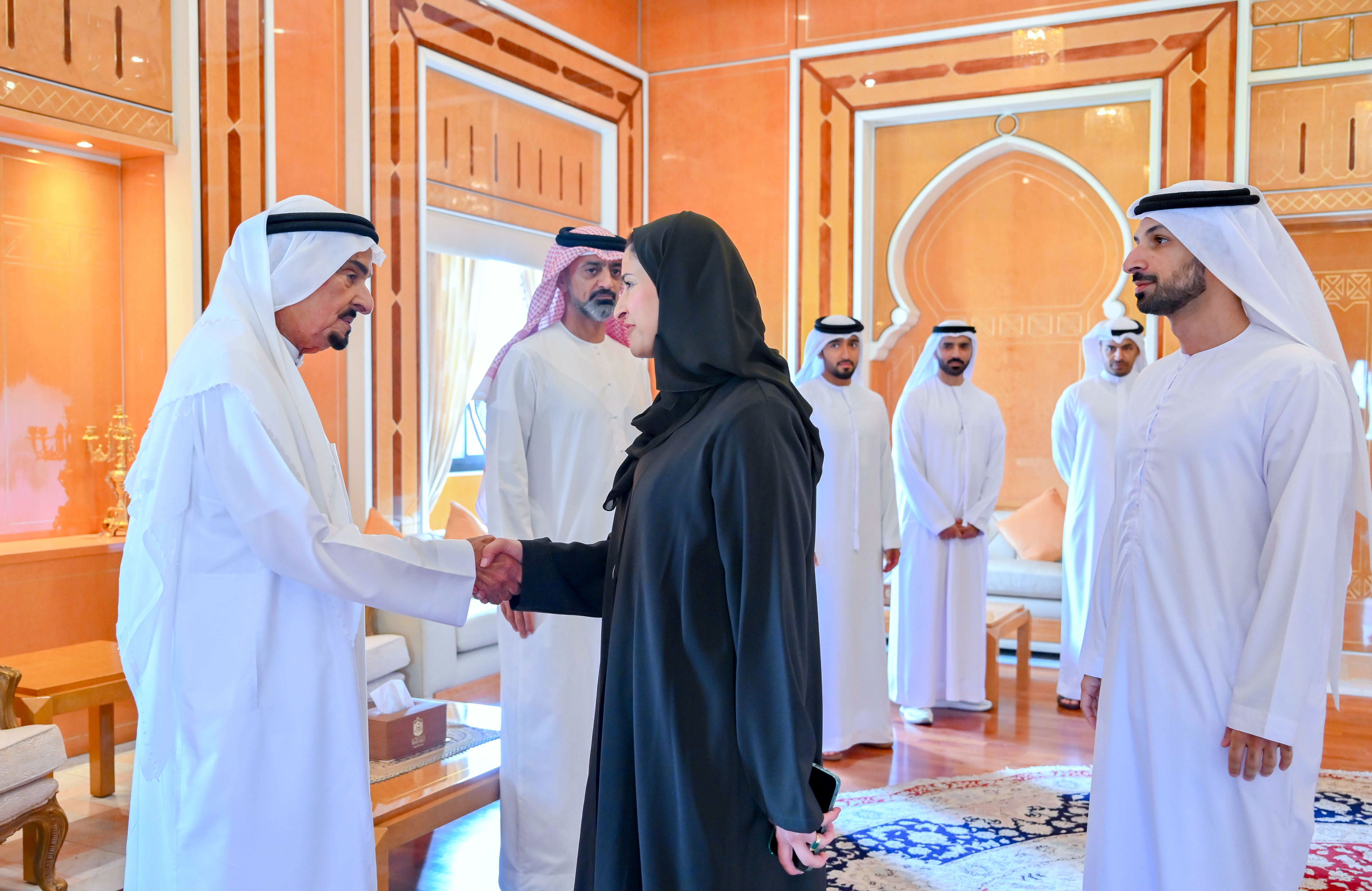 Humaid bin Rashid receives Sara Al Amiri, reviews preparations for new ...