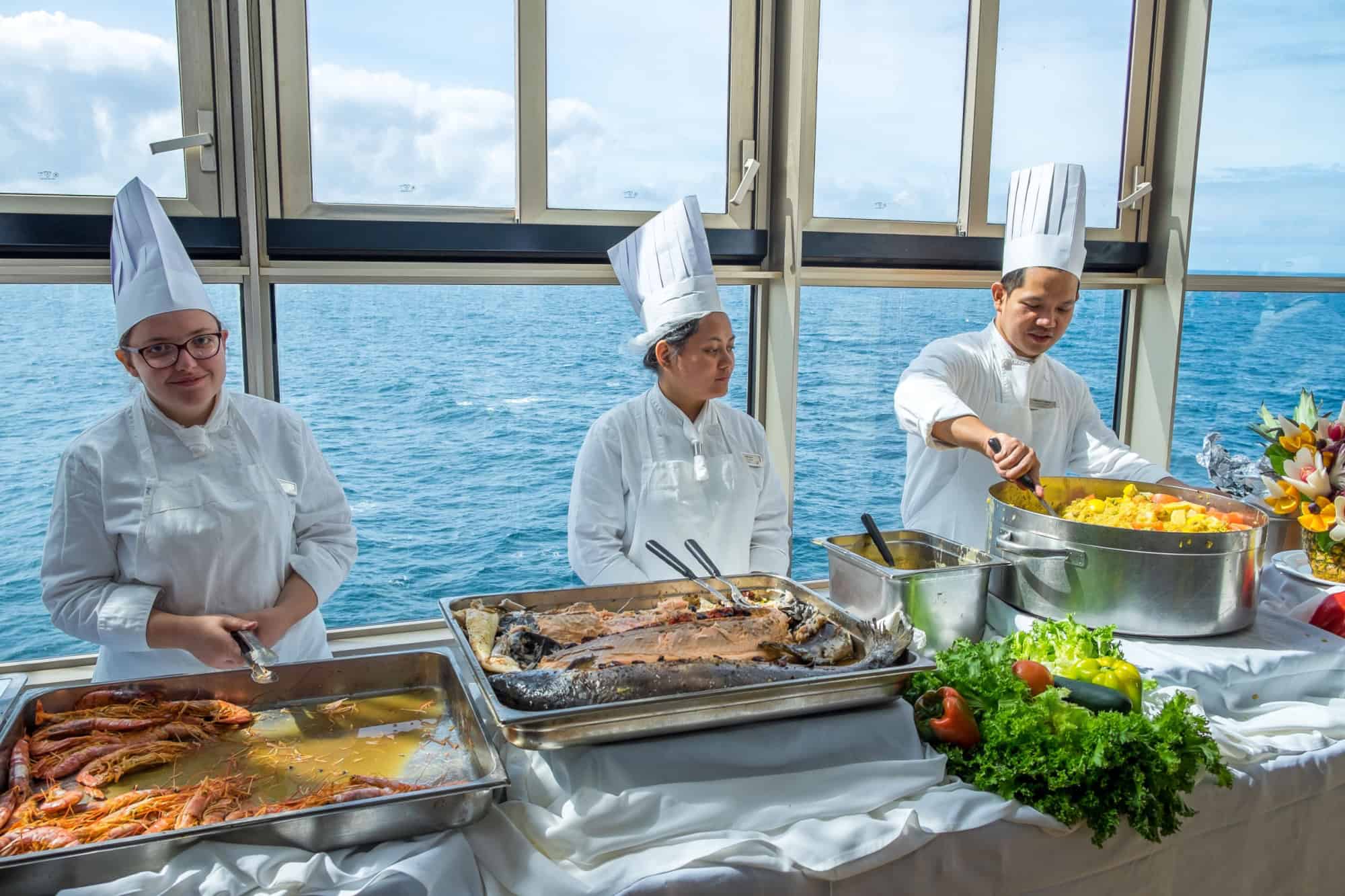 10 food items cruise ship chefs aren't allowed to use