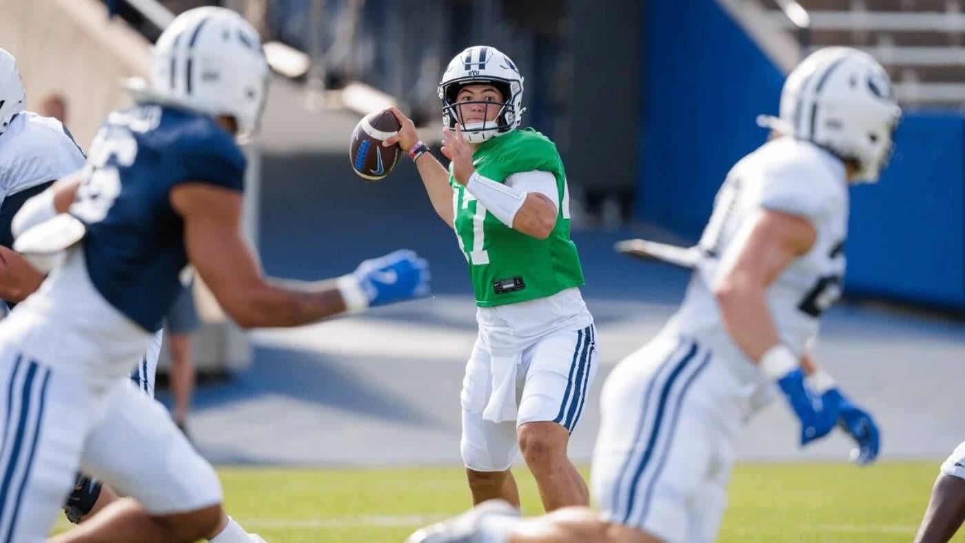 BYU starting freshman QB Bear Bachmeier is a risk, but it comes with ...