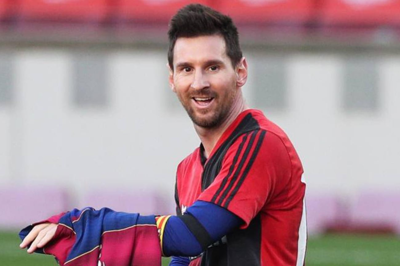 El video de Messi y su hijo que enloqueció a los hinchas de Newell’s a ...