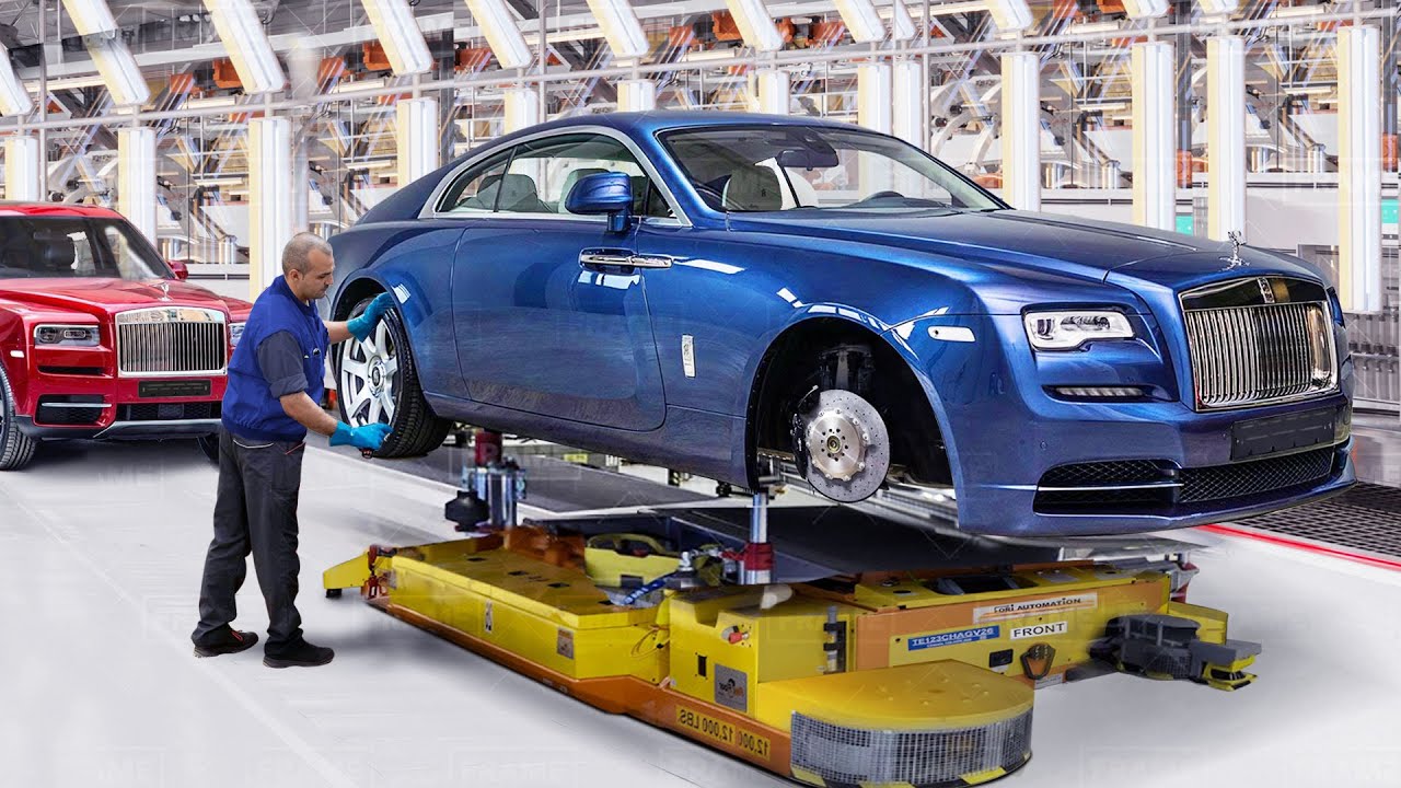 Rolls-Royce production line in England showcases exceptional ...