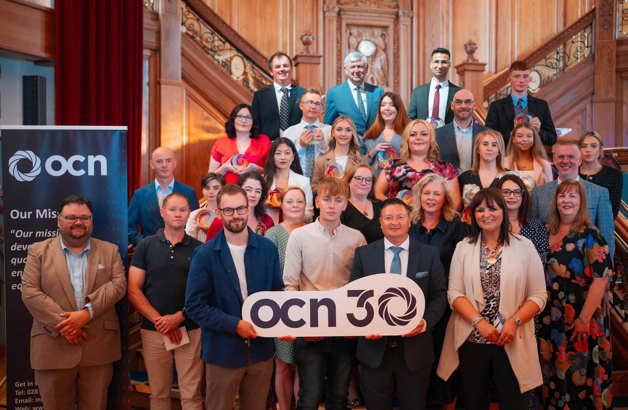 Open College Network NI celebrates awarding milestone