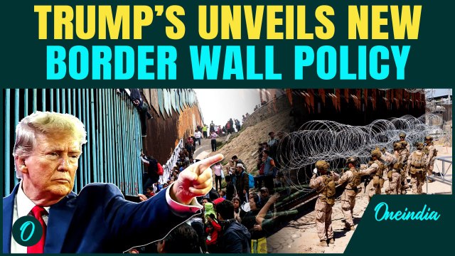 Trump orders Border Wall to be painted All-Black to keep out illegal ...