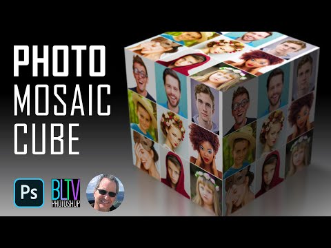 Photoshop: Create Your Own Custom, PHOTO MOSAIC CUBE