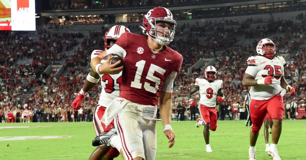 Alabama QB Ty Simpson inks NIL deal with Hugo Boss