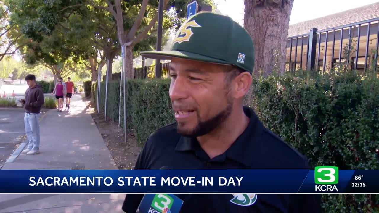 New Hornets arrive at Sacramento State for move-in day