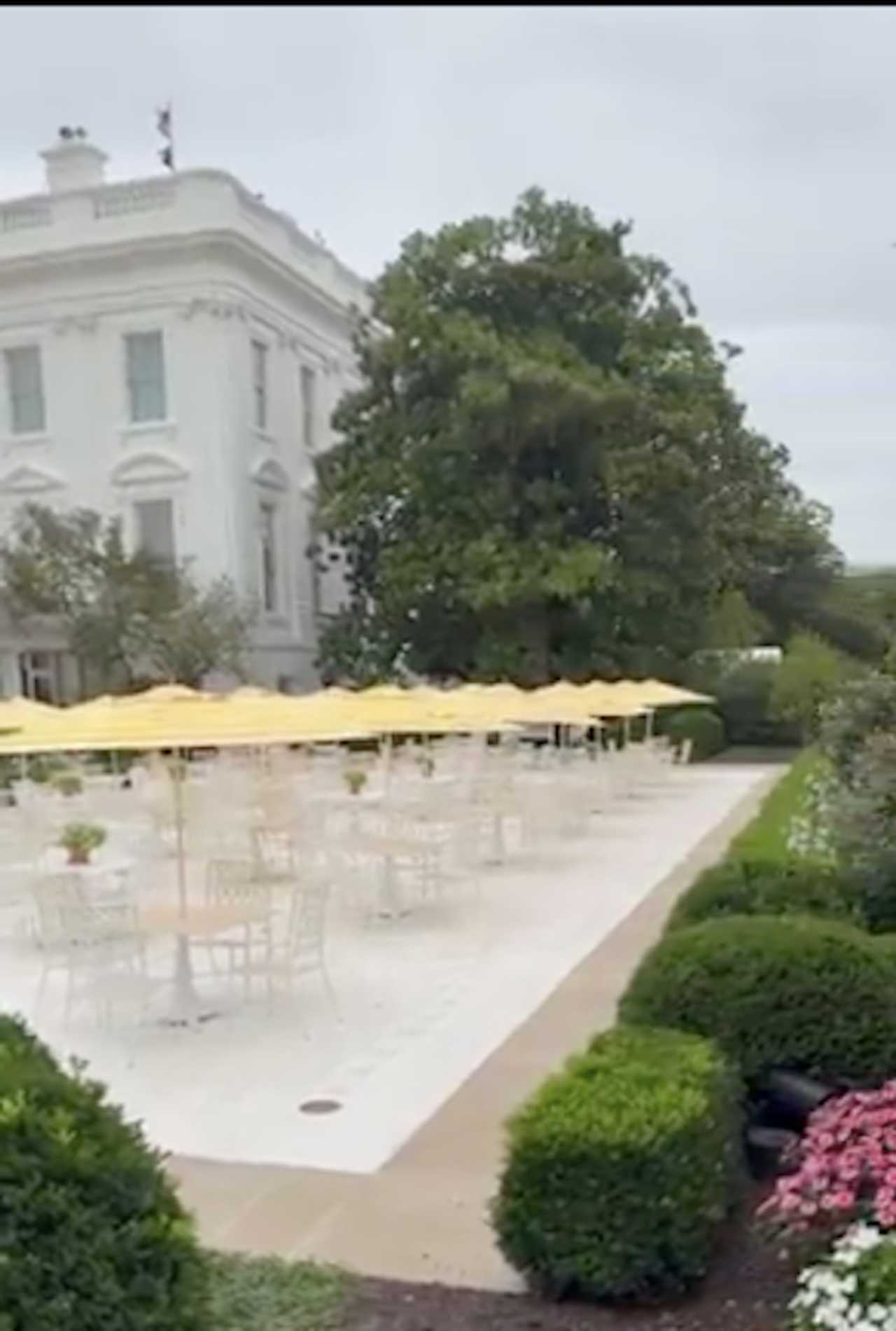 Rose Garden’s Mar-A-Lago Style Revamp With Patio, Umbrellas Draws Mixed ...