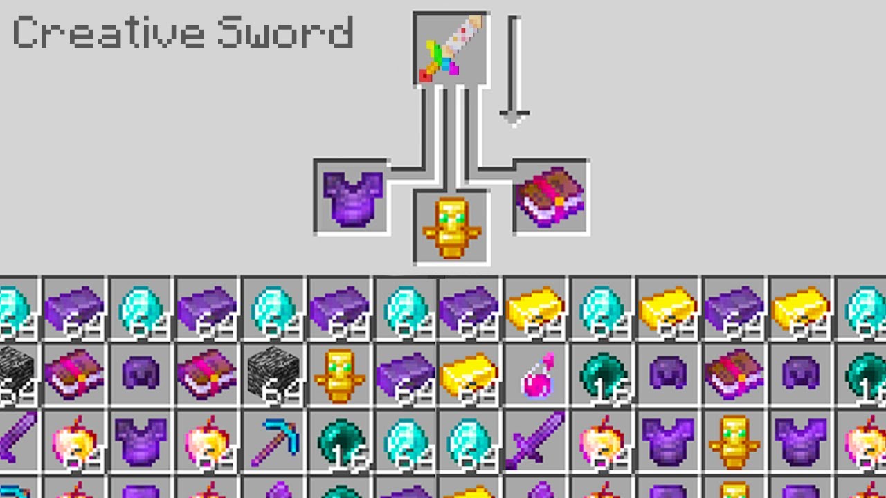 Minecraft UHC but I secretly used a CREATIVE MODE SWORD...