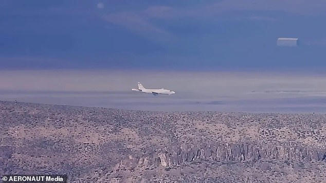 World's most secretive jet spotted over Area 51