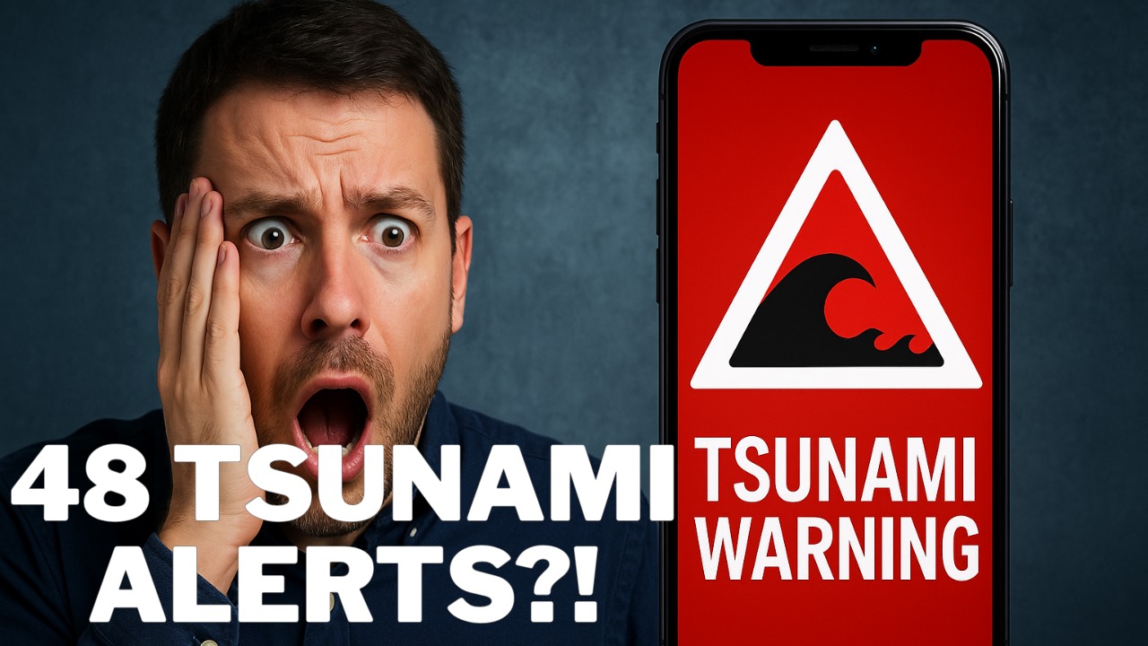 Why 48 Tsunami Alerts Hit One Phone in NZ Overnight
