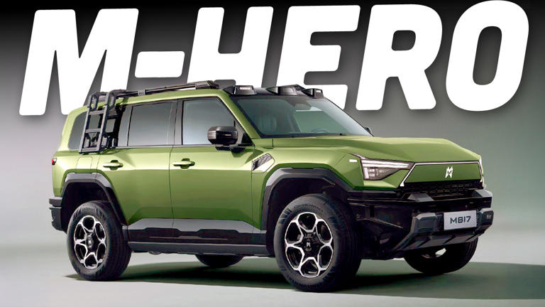 The 'M-Hero M817' Is China’s Body-On-Frame Overlanding Beast With Both An Electric And Gas Motor