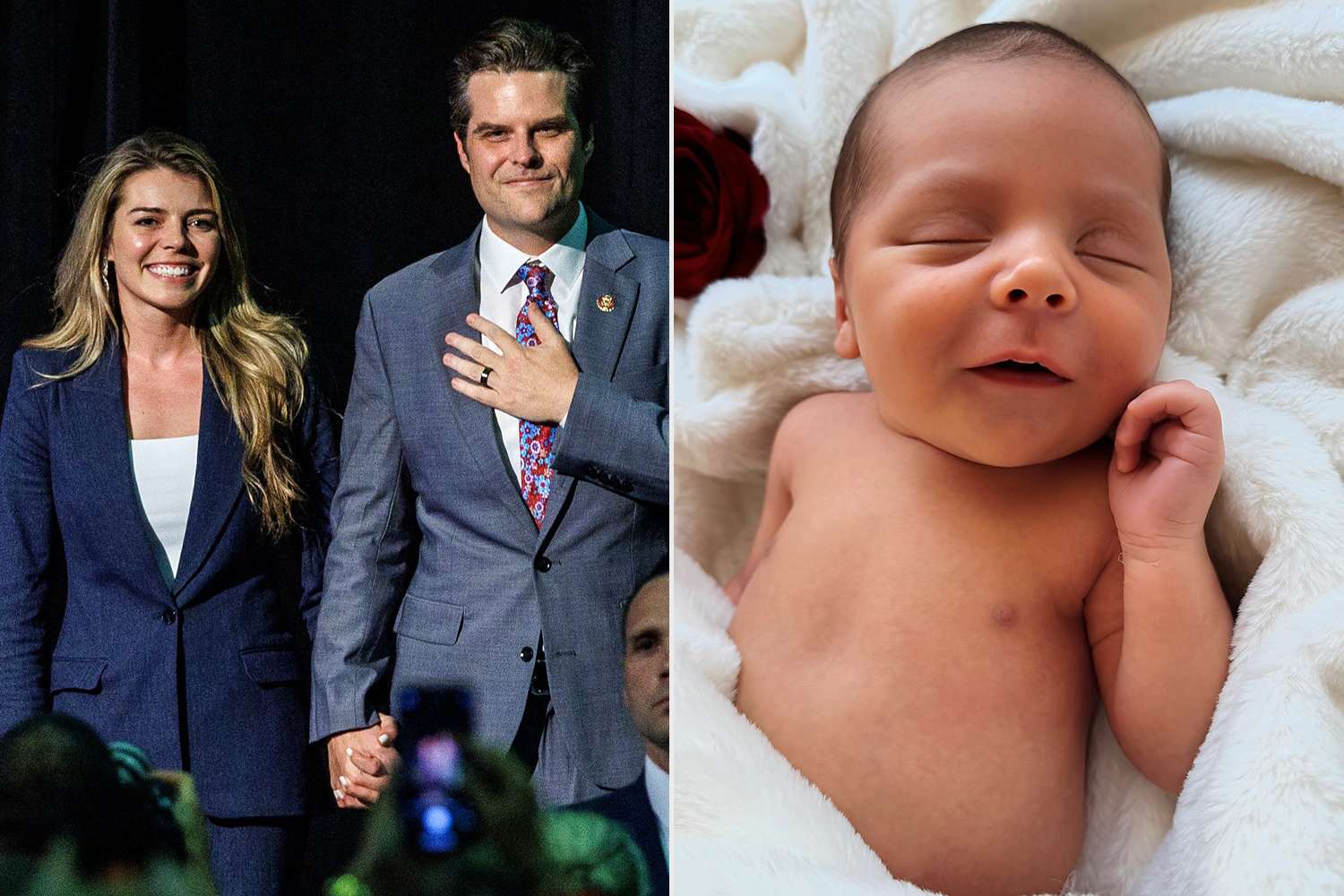 Matt Gaetz Welcomes First Baby with Wife Ginger and Reveals the Newborn ...