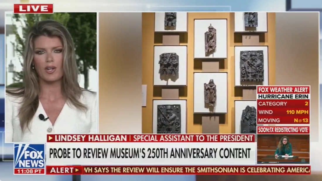 Smithsonian Has 'Overemphasis On Slavery,' Says Trump Aide Leading Audit