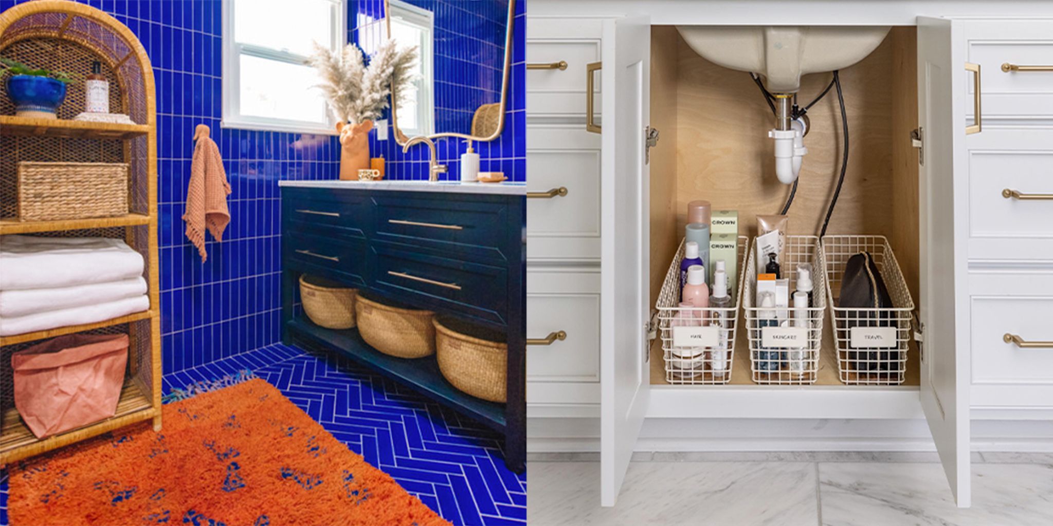 These Small Bathroom Storage Ideas Are Total Game-Changers