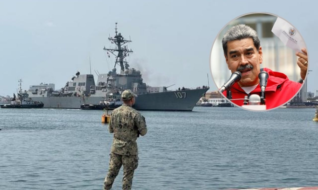 Estados Unidos despliega 3 buques de guerra a costas de Venezuela