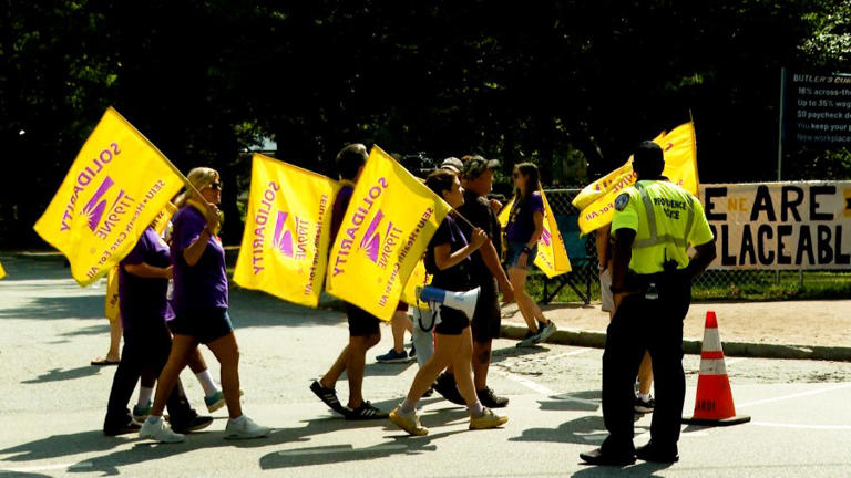 Nearly $400K spent on police detail for three-month Butler Hospital strike