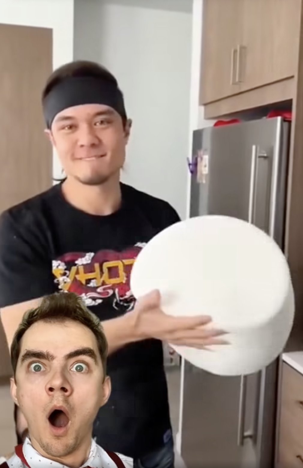 The marshmallow surprised me