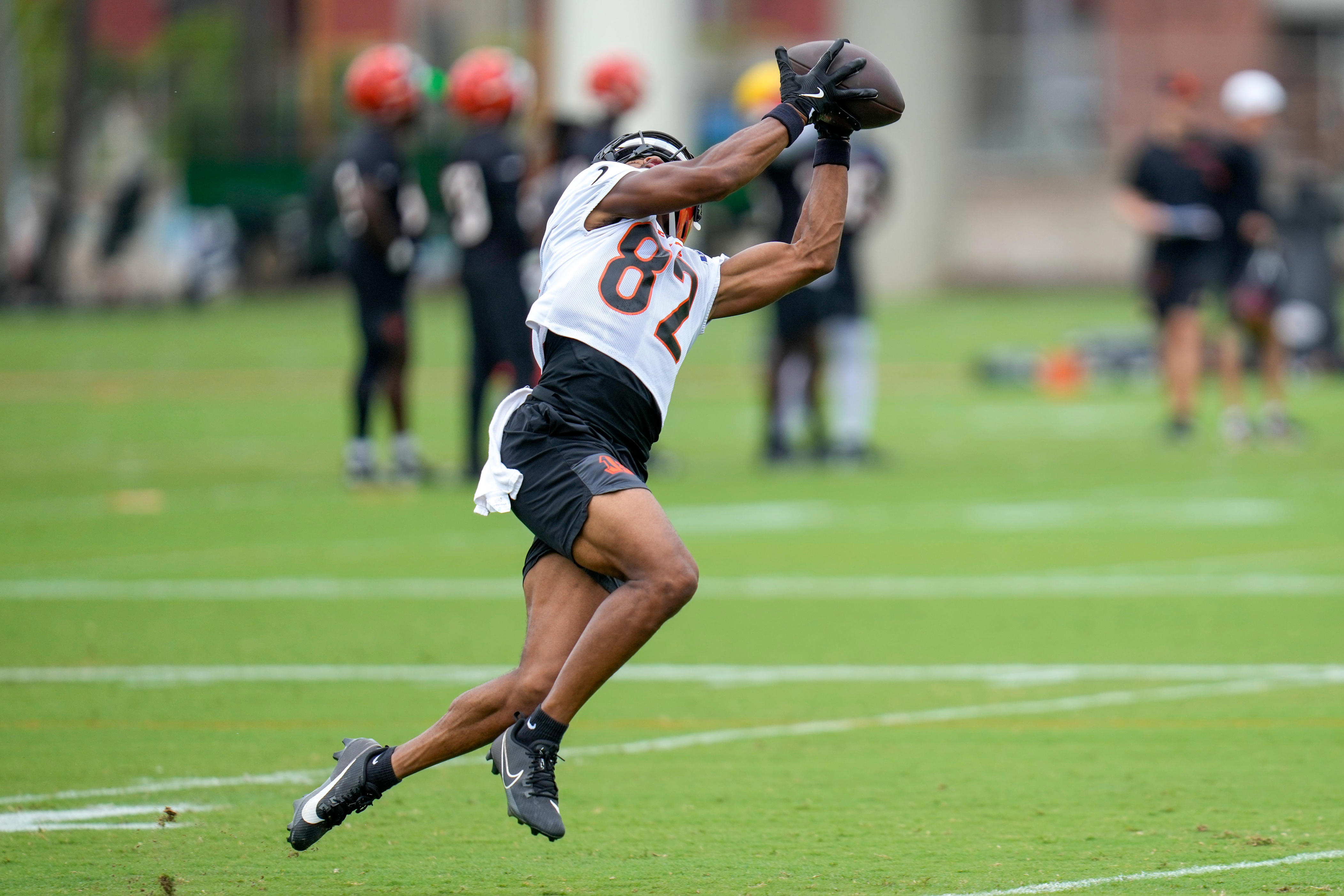 Mitchell Tinsley one-handed TD catch: Bengals WR's first NFL reception ...