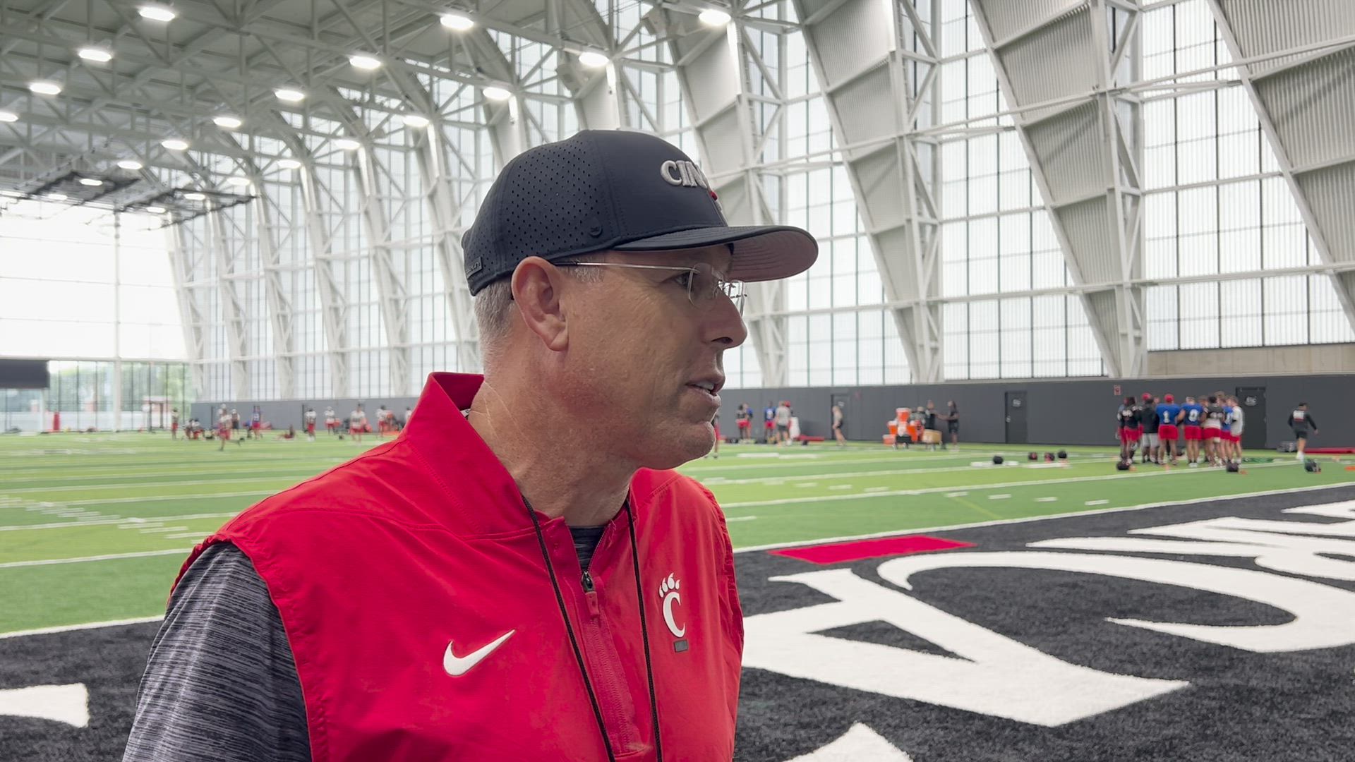 UC Head Coach Scott Satterfield Nebraska Preview Scrum