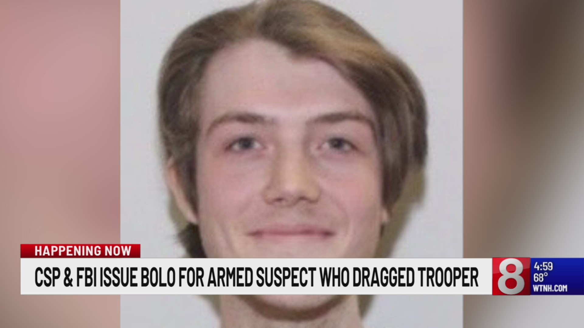 BOLO issued for armed suspect who dragged state trooper