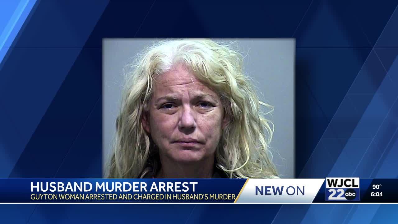 Guyton woman arrested and charged with husband's murder