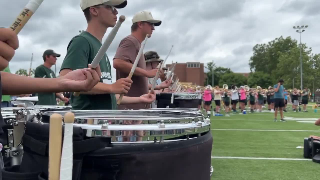 Spartan Marching Band prepares for a new season at Michigan State ...