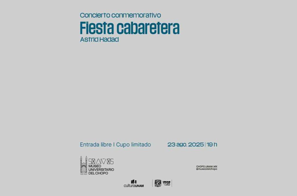 Concierto de Astrid Hadad en el Museo Universitario del Chopo: fiesta ...