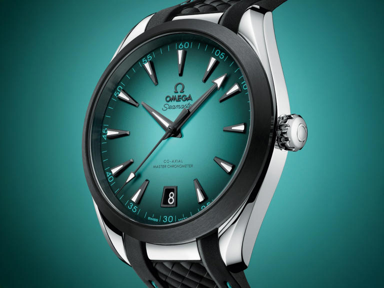 OMEGA Dials Up the Seamaster Aqua Terra Turquoise with New Ceramic Bezel