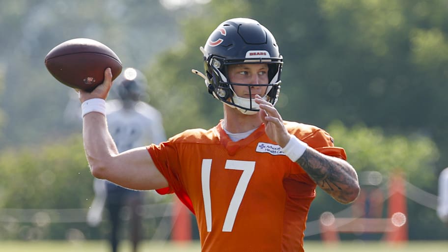 Watch: Tyson Bagent gets emotional after signing contract extension ...