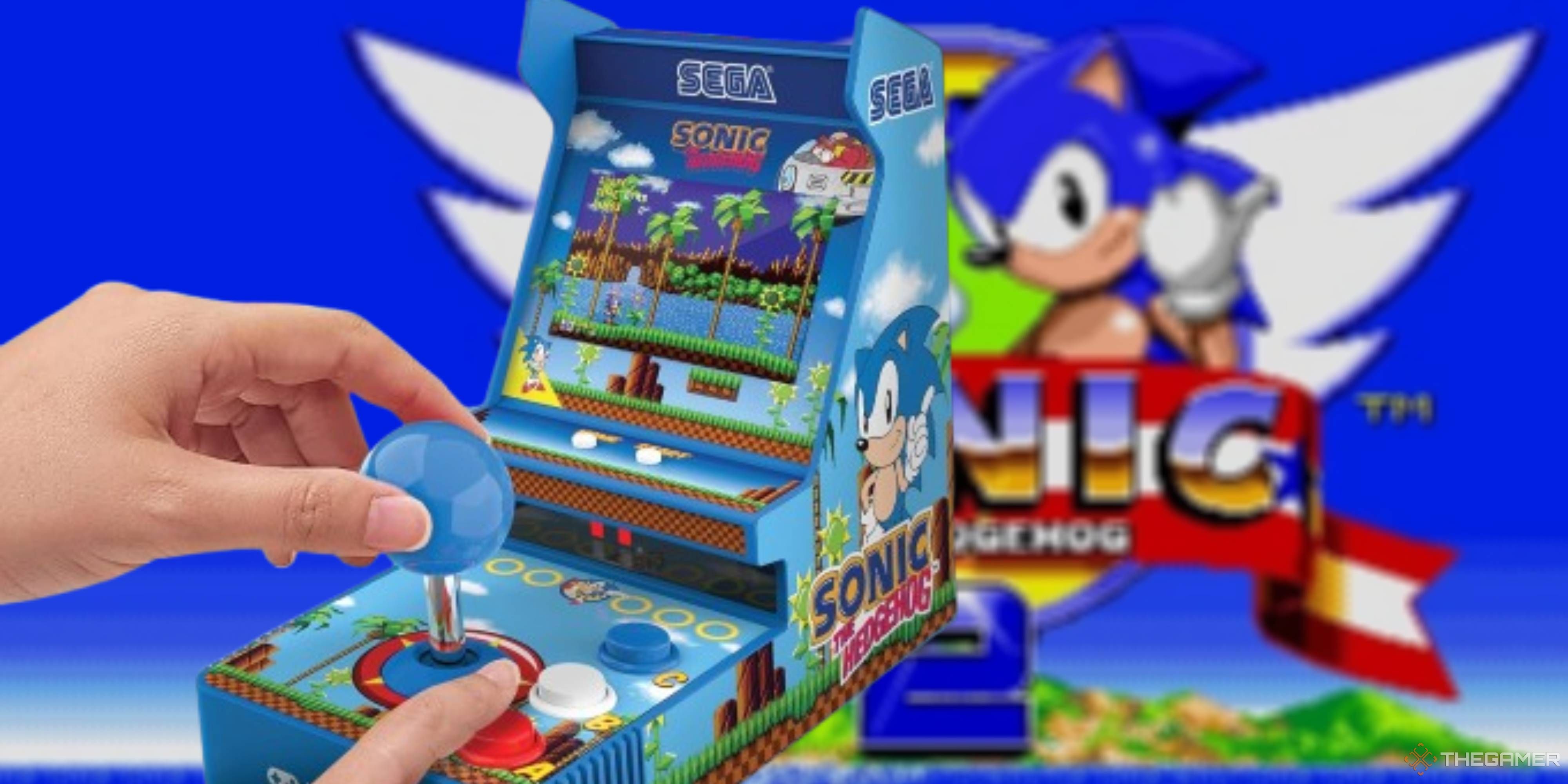 Sonic's Mini My Arcade Machine Is Up For Pre-Order And Only Costs $60